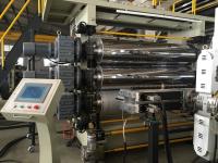 China Thick Plastic Sheet Making Machine With Single Extruder For Chemical Packing Industry for sale