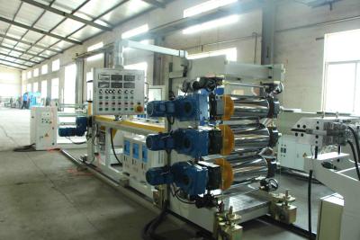 China Multilayer Transparent TPU Sheet Single Screw Extrusion Machine 800mm for sale