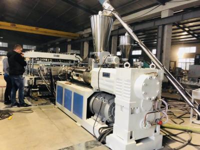 China High Hardness PVC Celuka Foam Board Machine 400kg/H Capacity 180kw for sale