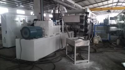 China Fireproof Membrane PVC Sheet Extrusion Line 2100mm Aging Resistant for sale