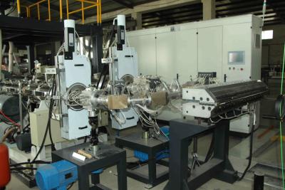 China Polypropylene Multilayer Sheet Co Extrusion Line Machine T Type Die Head With Three Roller Calander for sale