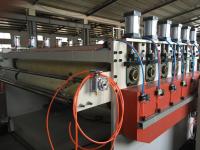 China Vertical Calander PVC Sheet Extrusion Line 1220 - 2050mm Product Width For Construction Industry for sale