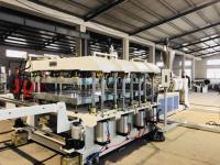 China Construction PVC Foam Board Extrusion Line 3 - 30mm Product Thickness 600kg/H Max Capacity for sale