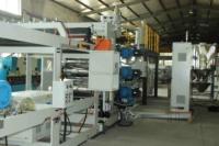 China Stable Efficiency PP PS Sheet Extrusion Making Machine With Double Position Winder for sale