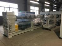 China UV Coated PC Hollow Profile Sheet Extrusion Line Customized Machinery for sale