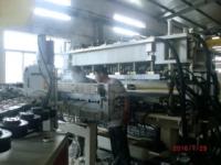 China Roofing PC Polycarbonate Hollow Profile Sheet Extrusion Line Machinery Fully Automatical for sale