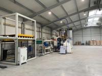 China PP PS HIPS PE Plastic Sheet Extrusion Line Excellent Plasticization Machinery for sale