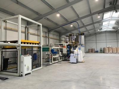 China PP PS HIPS PE Plastic Sheet Extrusion Line Excellent Plasticization Machinery for sale