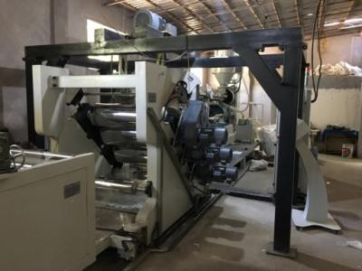 China Recyclable PET Bottle Flakes Sheet Extrusion Line PET Sheet Production Machine With PLC Control for sale