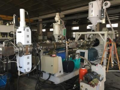 China PC PP Fully Automatic Hollow   Sheet Extrusion Line 650kg/H Max Capacity for sale