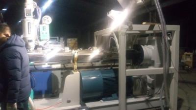 China High Efficiency PC Hollow Profile Sheet Extrusion Line 250kw Main Motor Power for sale