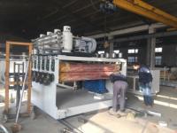 China Polycarbonate Roofing Hollow Profile Sheet Extrusion Line With High Efficiency Sginle Screw Extruder for sale