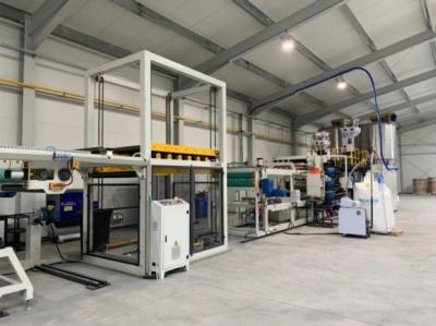 China High Output PP HIPS Sheet Machine Vaccum Forming Sheet Extrusion Equipment SGS Certificated for sale