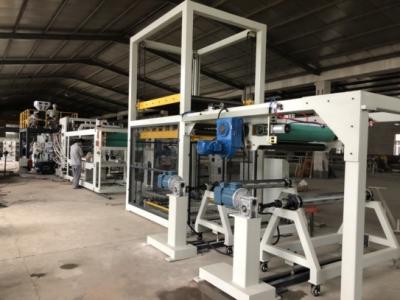 China 900mm Width PP/PS/PET/PLA Sheet Extrusion Line Machinery New & Easily Operatin for sale
