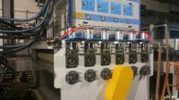 China Polycarbonate Hollow Roof Panel Sheet Extrusion Machine PC 1220mm / 2100mm Product Width for sale