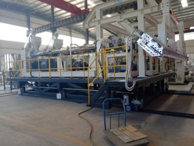 China Industrial HDPE Geomembrane Sheet Extruder 0.5mm Thickness For Pond Covers for sale