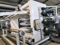 China Geotexile Laminated Geomembrane Waterproof Sheet Extrusion Line PLC Controlled for sale