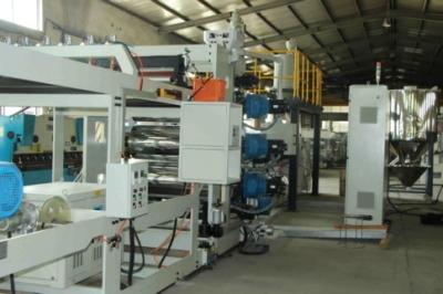 China CE Standard PP/PS/HIPS/PE Sheet Extrusion Line with Continuous Screen Exchanger for sale