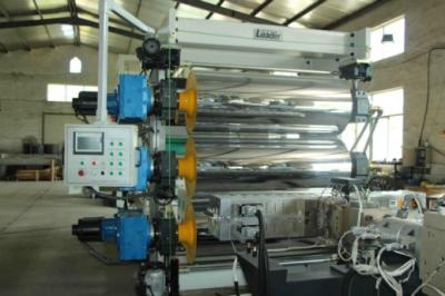 China PP/PS/PET/PVC Food Dishes Thermoforming Sheet Extrusion Equipment for sale