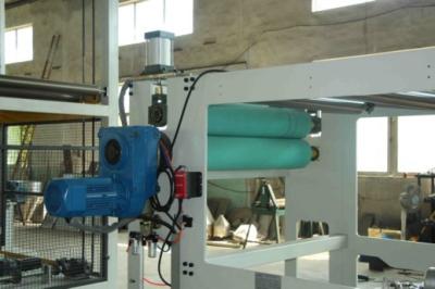 China 1100mm Width PP PS Sheet Extrusion Line Thermoforming Sheet Equipment 400kg/H Max Capacity for sale