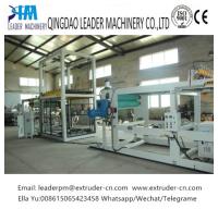 China Plastic Tray PP Sheet Extrusion Line Thermoforming 0.15 - 1.5MM High Efficiency for sale