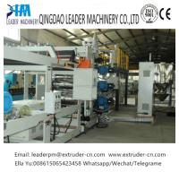 China 1000mm Mono-Layer PP PS Sheet Extrusion Line Machinery With Easy Operation for sale