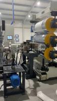 China Super Transparent Plastic Sheet Manufacturing Machine PETG HIPS PMMA Special Screw Structure for sale