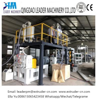 China CE Certificated PP PS Sheet Extrusion Line Machine Film Extrusion Line for sale