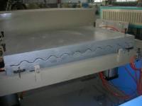 China Warehouse Heat Insulated PVC Corrugated Roof Tiles Sheet Extrusion Machine for sale