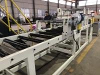 China 600mm Soft Rigid PVC Sheet Making Machine Thermoforming Sheet Line 250kg/H Max Capacity for sale