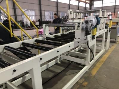 China 600mm Soft Rigid PVC Sheet Making Machine Thermoforming Sheet Line 250kg/H Max Capacity for sale