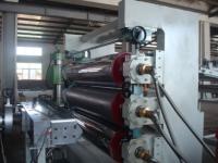 China 600mm Soft Rigid PVC Sheet Making Machine Thermoforming Sheet Line 250kg/H Max Capacity for sale