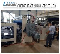 China White Color PE or PVC Membrane Waterproof Sheet Extrusion Line for Roof Waterproofing for sale