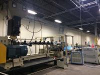 China PP Stationery Microfoam Sheet Extrusion Line 400-500kg/h Output Capacity for sale