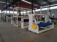 China Waterproof HDPE Geomemrbane Extrusion Line 2200mm Width 600kg/h Capacity for sale