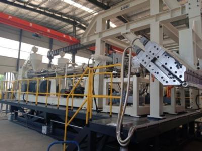 China 2000-3000mm HDPE Composite Dimple Drainage Sheet Extrusion Line for sale