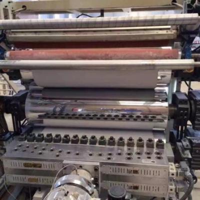 China UV Coating High Glossy PVC Sheet Manufacturing Machine For Kitchen Cabinet for sale