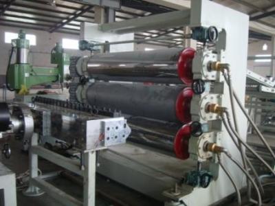 China PVC Membrane Sheet Extrusion Line 0.5-6mm Product Thickness For Roof Waterproof for sale