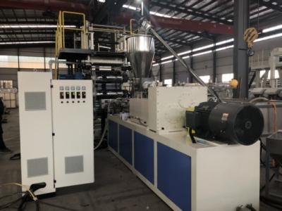 China Soft/Rigid PVC Sheet Extrusion Line 600mm 800mm Product Width for sale