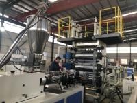 China 0.5-2mm Rigid PVC Sheet Extrusion Line Customized Product Width With Protective Film for sale