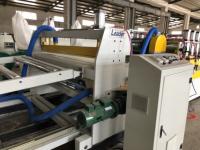 China 1220*2440mm 4*8F White Color PVC Foam Board Extrusion Machine 400kg/H Capacity For Kitchen Cabinet for sale