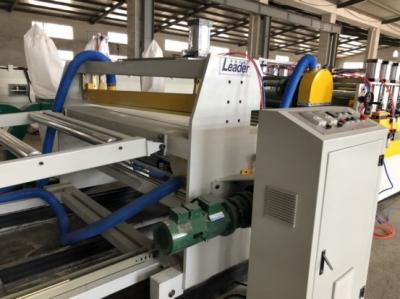 China 1220*2440mm 4*8F White Color PVC Foam Board Extrusion Machine 400kg/H Capacity For Kitchen Cabinet for sale