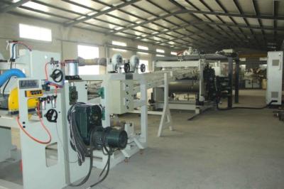 China Flat Embossed Polycarbonate Clear Transparent 1220-2100mm Width Sheet Extrusion Line for sale
