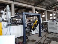 China Flat Polycarbonate Sheet Making Machine Clear PC Roofing Plastic Panel Extrusion Line for sale