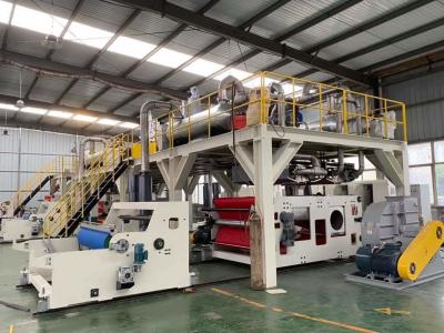China 1600mm Width PP Meltblown Non Woven Fabric Making Machine for sale