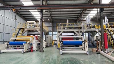 China Masks Filtering Cartridge 1600mm Width PP Meltblown Non Woven Fabric Extrusion Line for sale