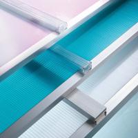 China PC Polycarabonte Hollow Board U Shaped Panel Sheets Production Line for sale