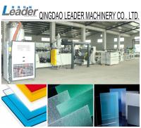 China 7 Feet PC Embossing Textured Polycarbonate Sheet Extruders for sale