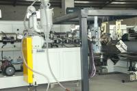 China PC Solid Embossed Corrugated Sheet Extrusion Line for sale