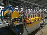 China Semi Skinning Anti Flame PVC Foam Board Extrusion Line 500kg/H for sale